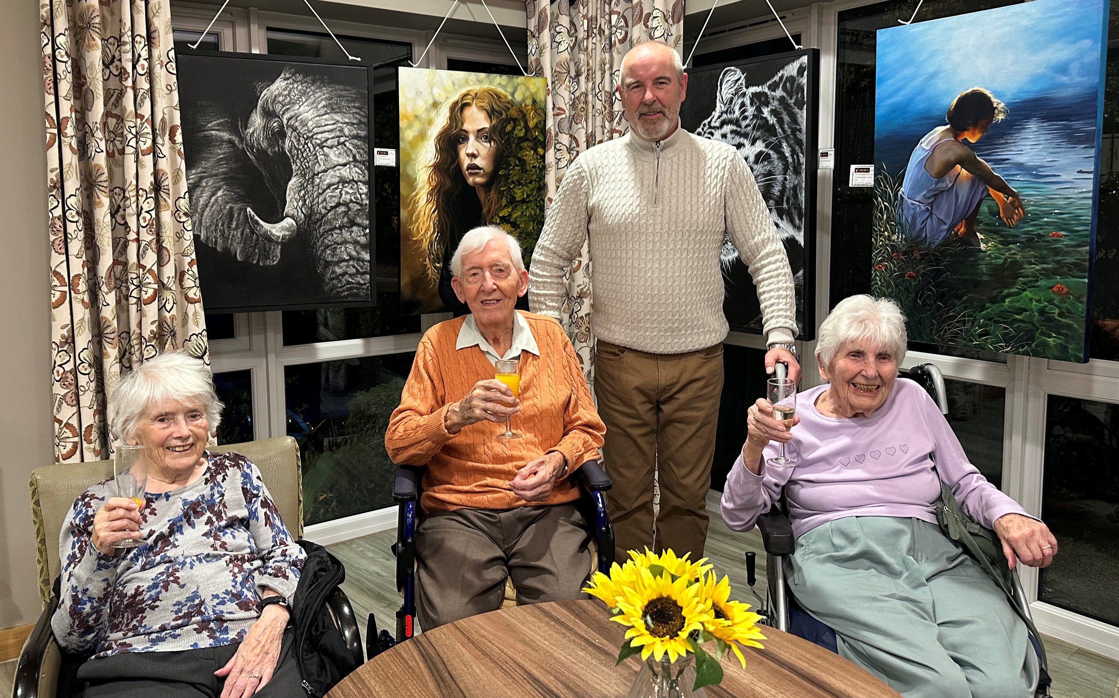 Art and opera unite at Sutton Coldfield care home | Sutton Coldfield Life